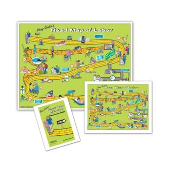 Childbirth Graphics-Penny Simkin's 'Road Map of Labor' Scheurblok ...